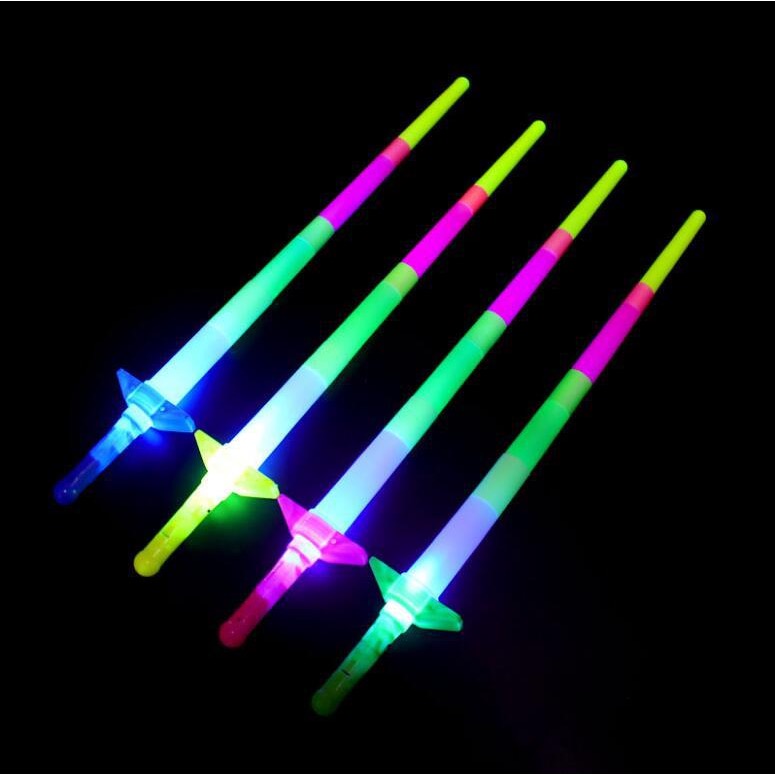KIDS SWORD TOY LED LIGHT TOY FOR KID Pretend Play Light Sabers Mainan ...