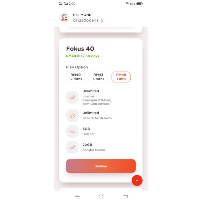 Tunetalk Data Internet Plan (TTJIMAT) | Shopee Malaysia