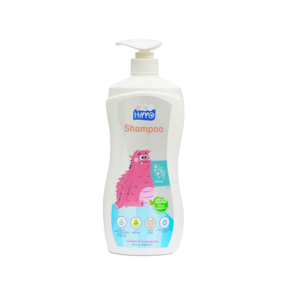 Baby Hippo Baby Shampoo 750ML - Blossom | Shopee Malaysia
