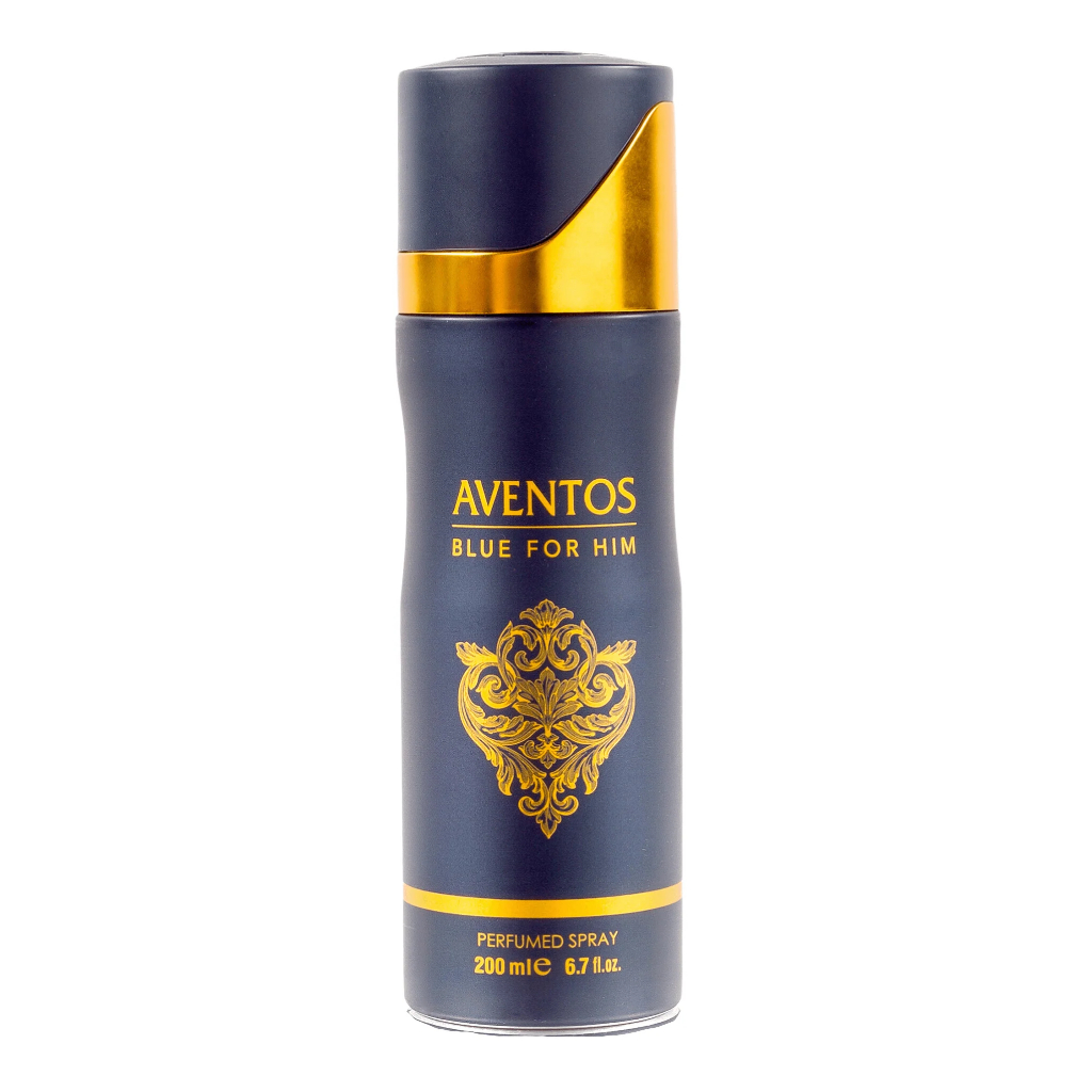 100% Original, Aventos Blue for him perfumed deodorant for men 200ml ...