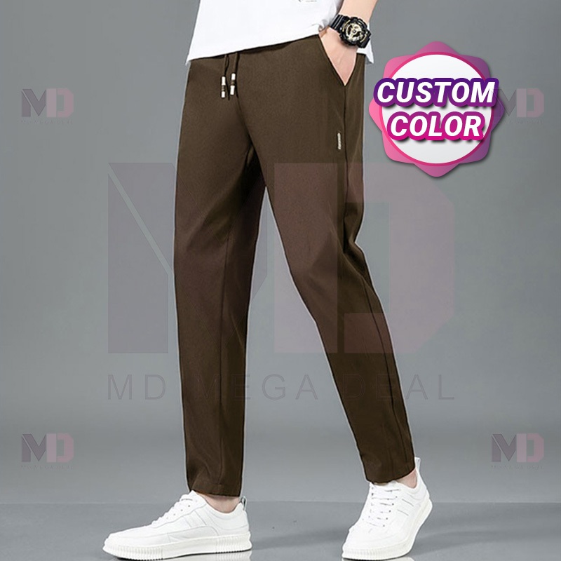 《Mega Deal》Men Casual Pants Man Long Pants Sports Wear Seluar Lelaki ...