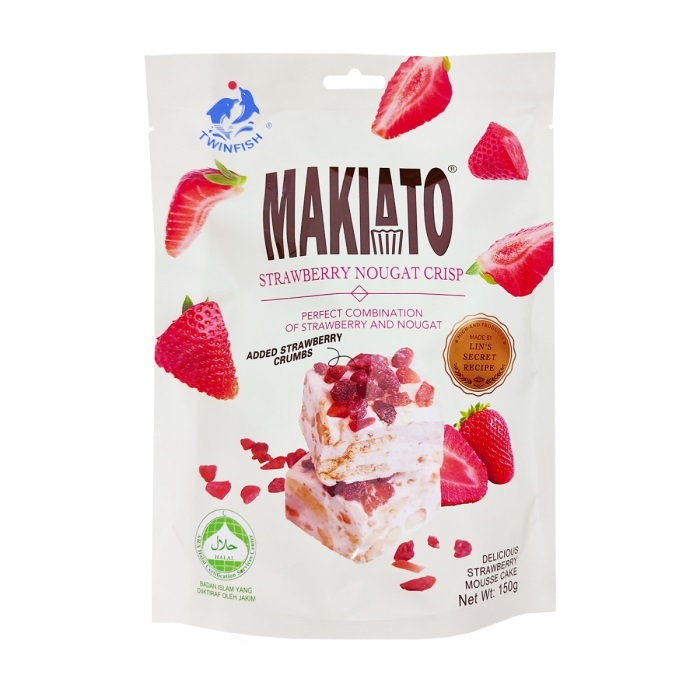 [VIRAL] TWINFISH MAKIATO MACCHIATO NOUGAT CRISP 150G (COCOA ...