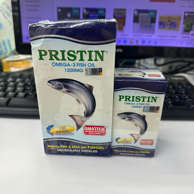 (GOODLIFE) - PRISTIN OMEGA-3 FISH OIL 1200MG - 150S+30S - (EXP : 01/25 ...