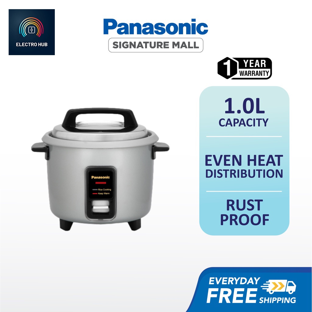 PANASONIC Rice Cooker 1.0L SR-Y10G CONVENTIONAL SR-Y10GASKN Small Mini ...