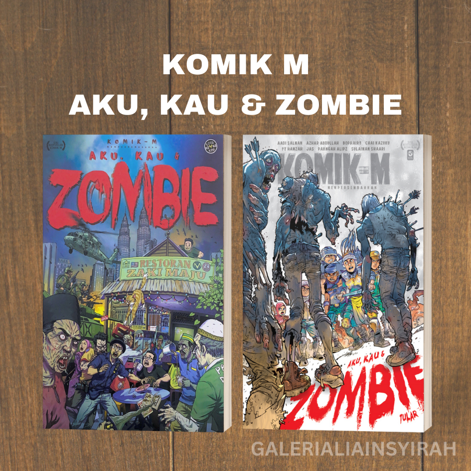 Buku Komik M Aku, Kau & Zombie Tular Malay Comic Boooks | Shopee Malaysia