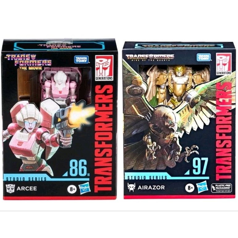 Transformers Studio Series 97 Airazor 86 Arcee 100 Bumblebee 62 ...