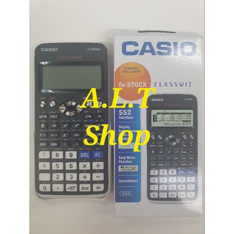 Genuine Original Casio Scientific Calculator FX-570EX SPM STPM ...
