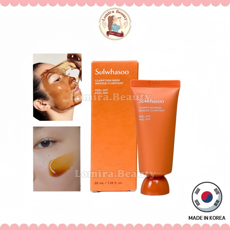 Sulwhasoo Clarifying Mask (35ml) •Sulwhasoo Peel Off Mask｜Clarifying ...