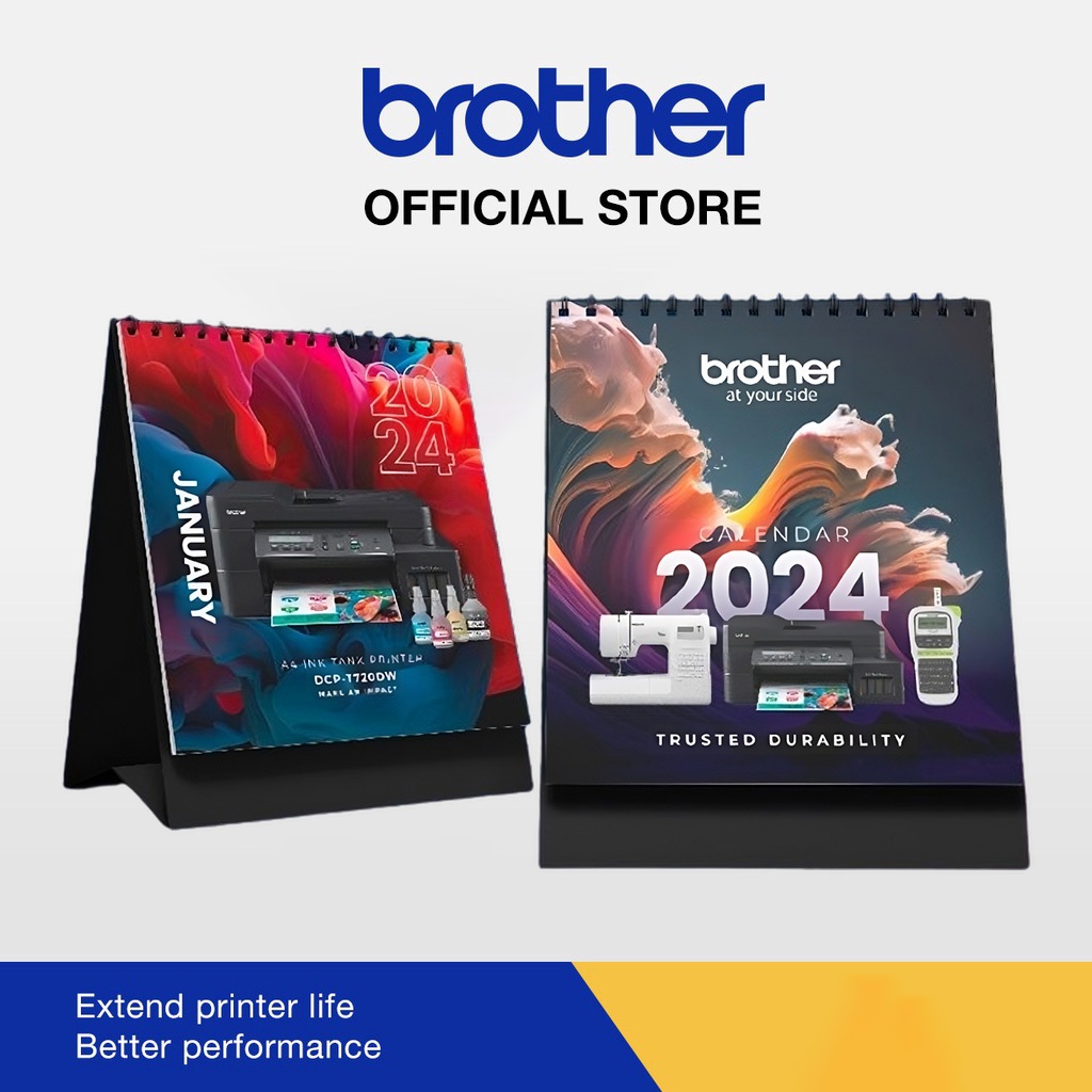 Brother Calendar 2024 [Not For Sale] | Shopee Malaysia