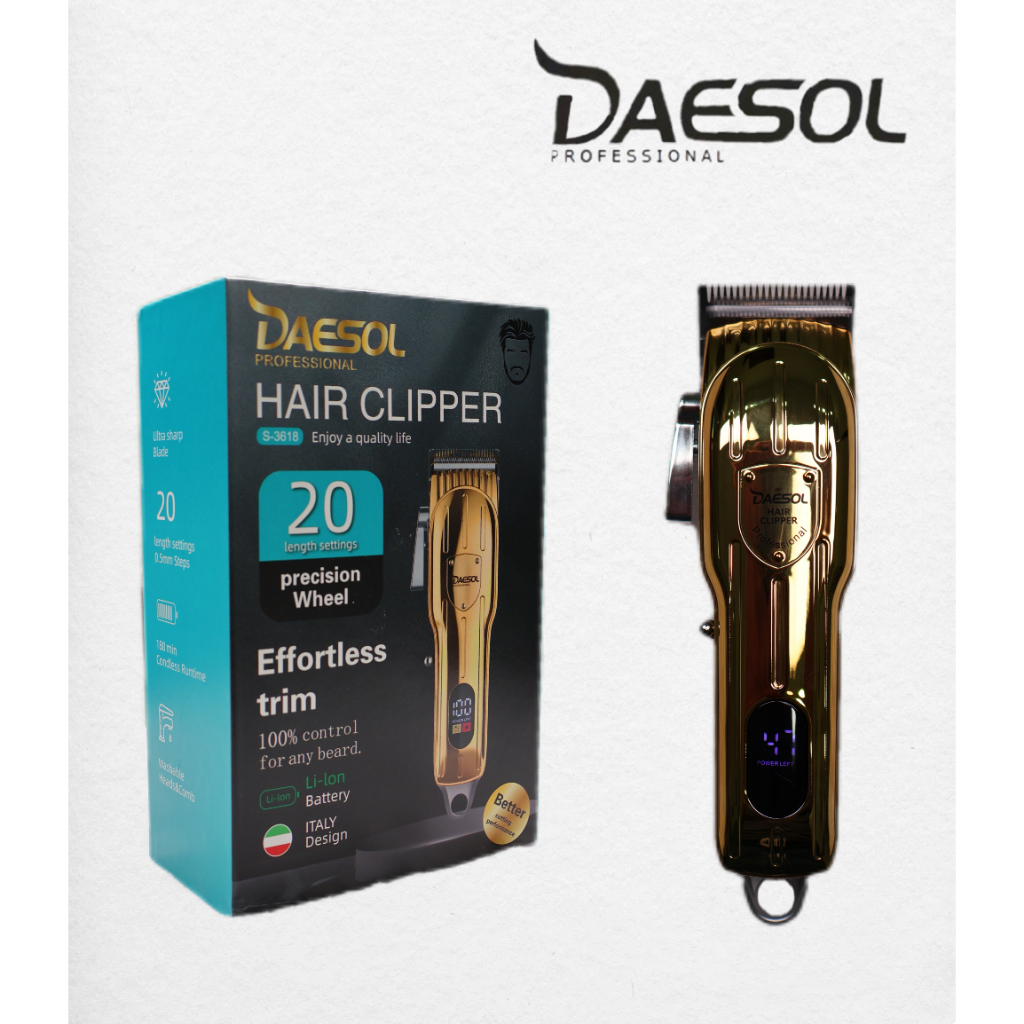 Daesol Professional 5 Star Cordless Corded S-3618 Detailer Hair Trimmer ...