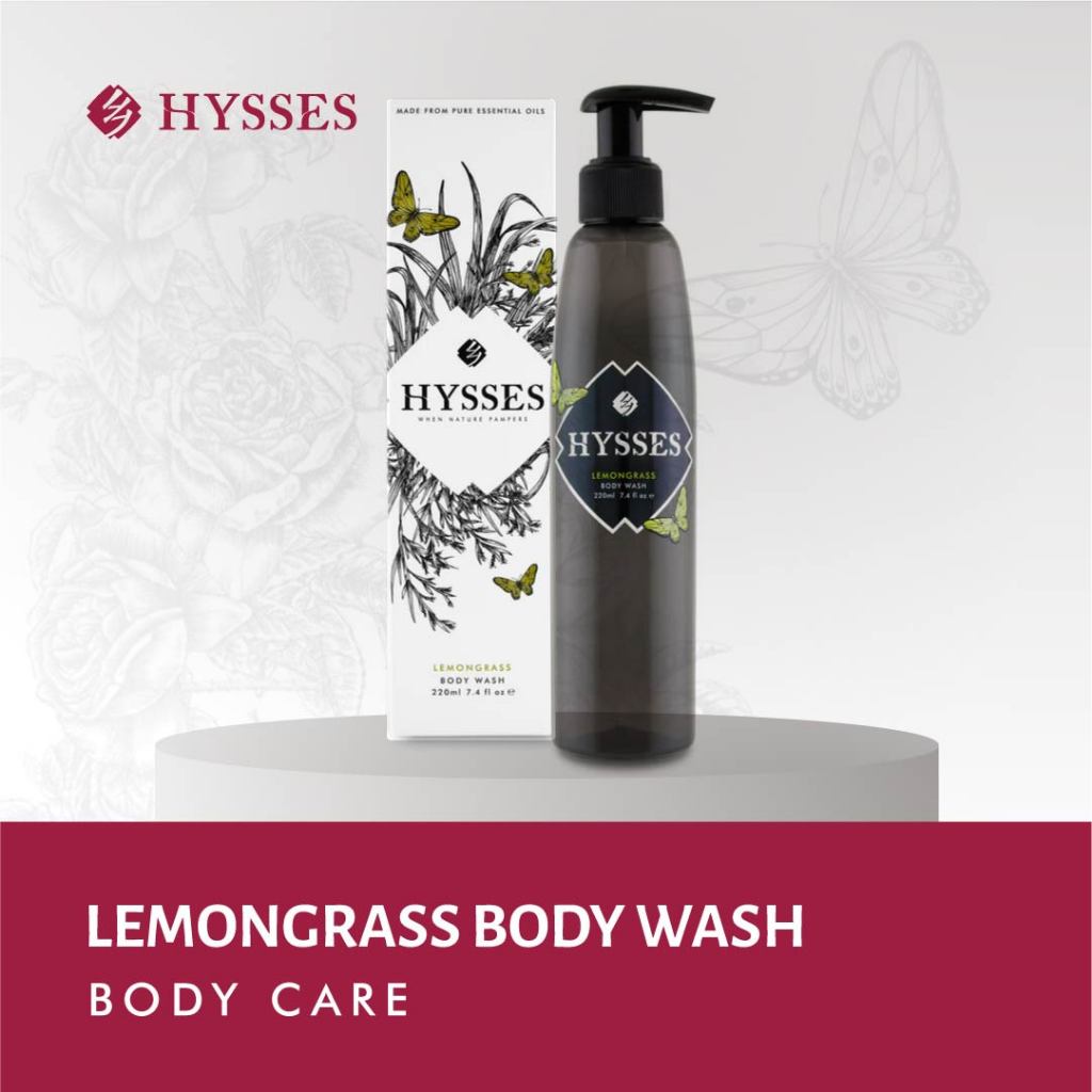Hysses Lemongrass Body Wash 220ml | Shopee Malaysia