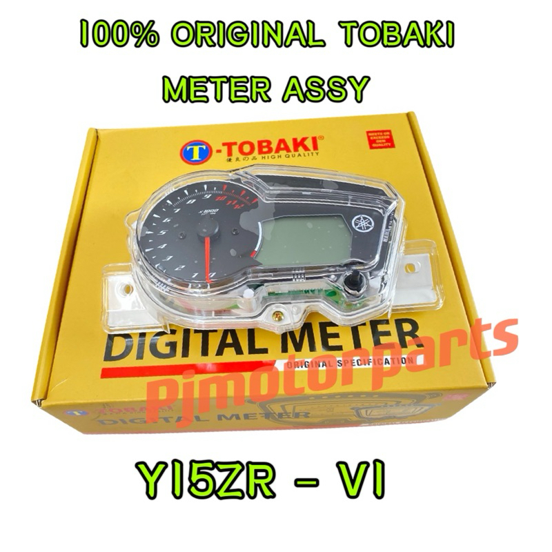 Y15 Y15ZR V1 ( 100% ORIGINAL TOBAKI ) STANDARD METER ASSY / SPEEDOMETER ...
