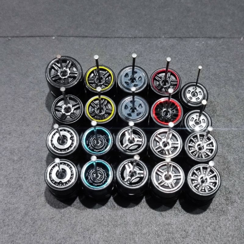 Hot Wheels Tayar Plastik Lot AA | Shopee Malaysia