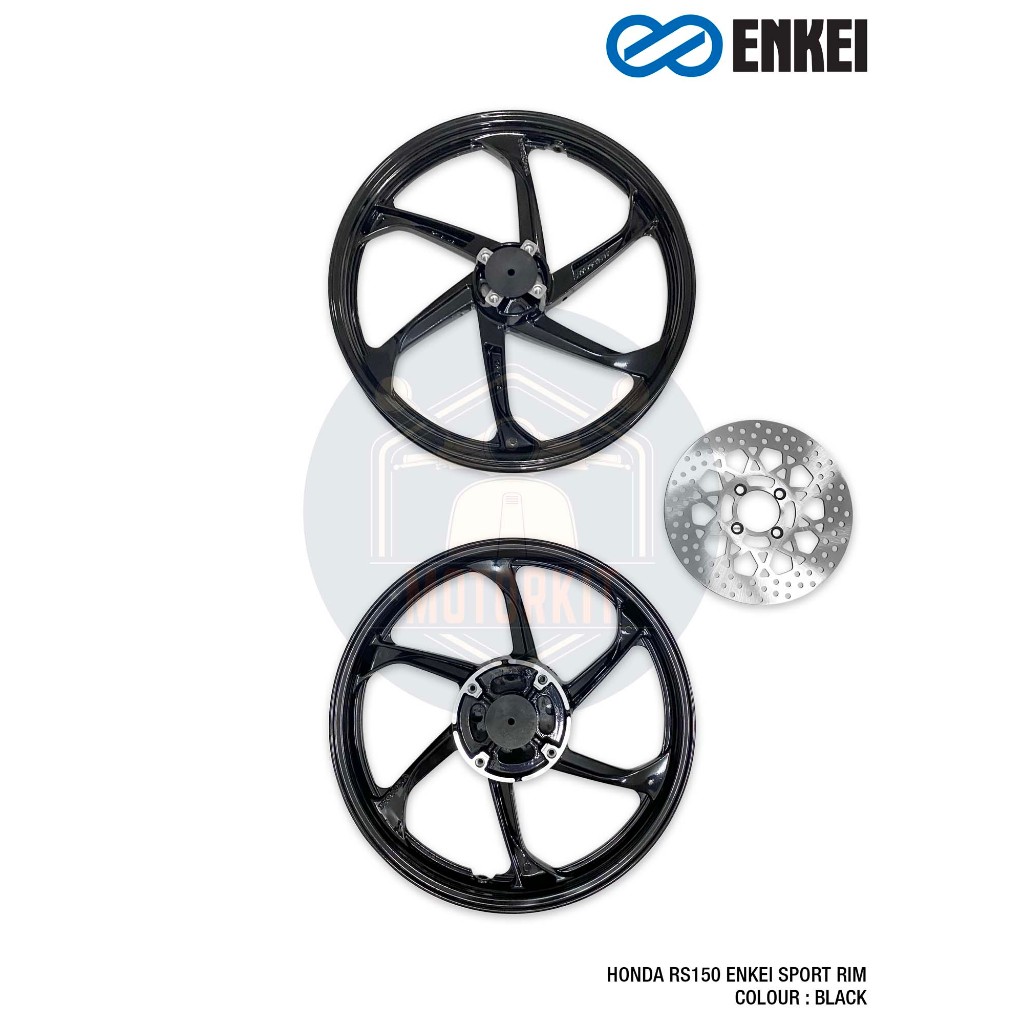 HONDA RS150 RS150R RS 150 RSX 150 RSX150 ENKEI SPORT RIM 6 LEG SPORTRIM 6 BATANG KAKI 6L 160 x ...
