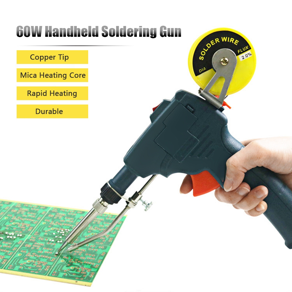 Auto Welding Automatic Feed Soldering Iron Gun, 220V 60W Electric ...
