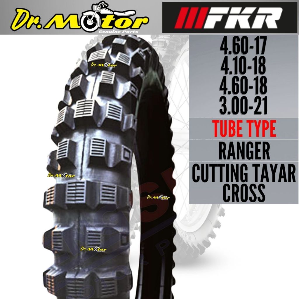 FKR TAYAR TYRE RANGER 17 18 21 300 350 410 460 TIRE TIRES MOTO ...
