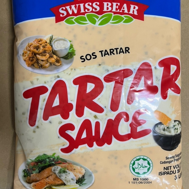 Swiss Bear Tartar Sauce Sos 3 Litres 3Kg 3L | Shopee Malaysia