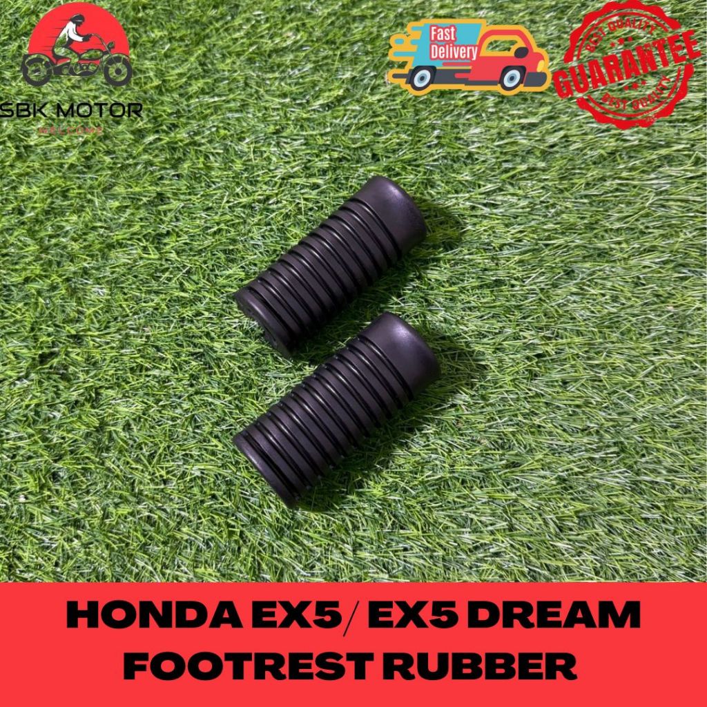 HONDA EX5 / EX5 DREAM FRONT FOOTREST RUBBER HONDA EX5 GETAH PEMIJAK ...