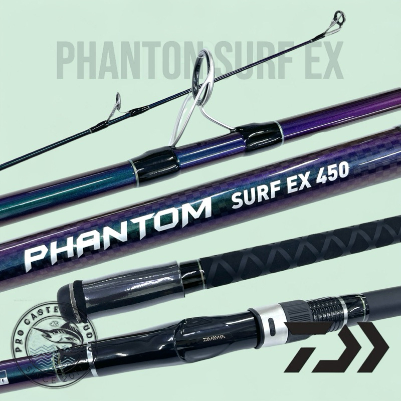2020 DAIWA Phantom Surf EX Rod 20’ 450 480 Surf Rod Joran Pantai ...