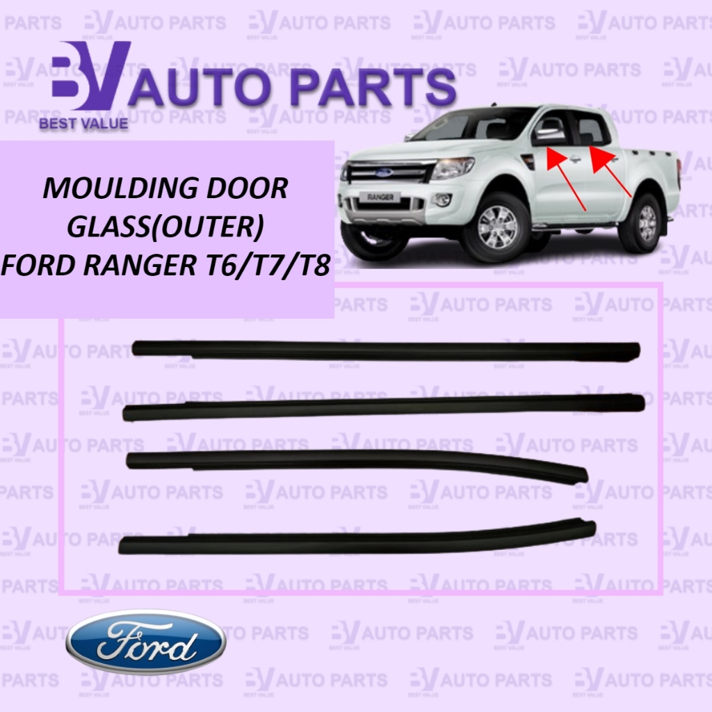 MALAYSIA READY STOCK FORD RANGER T6 T7 T8 DOOR MOULDING LINING RUBBER ...