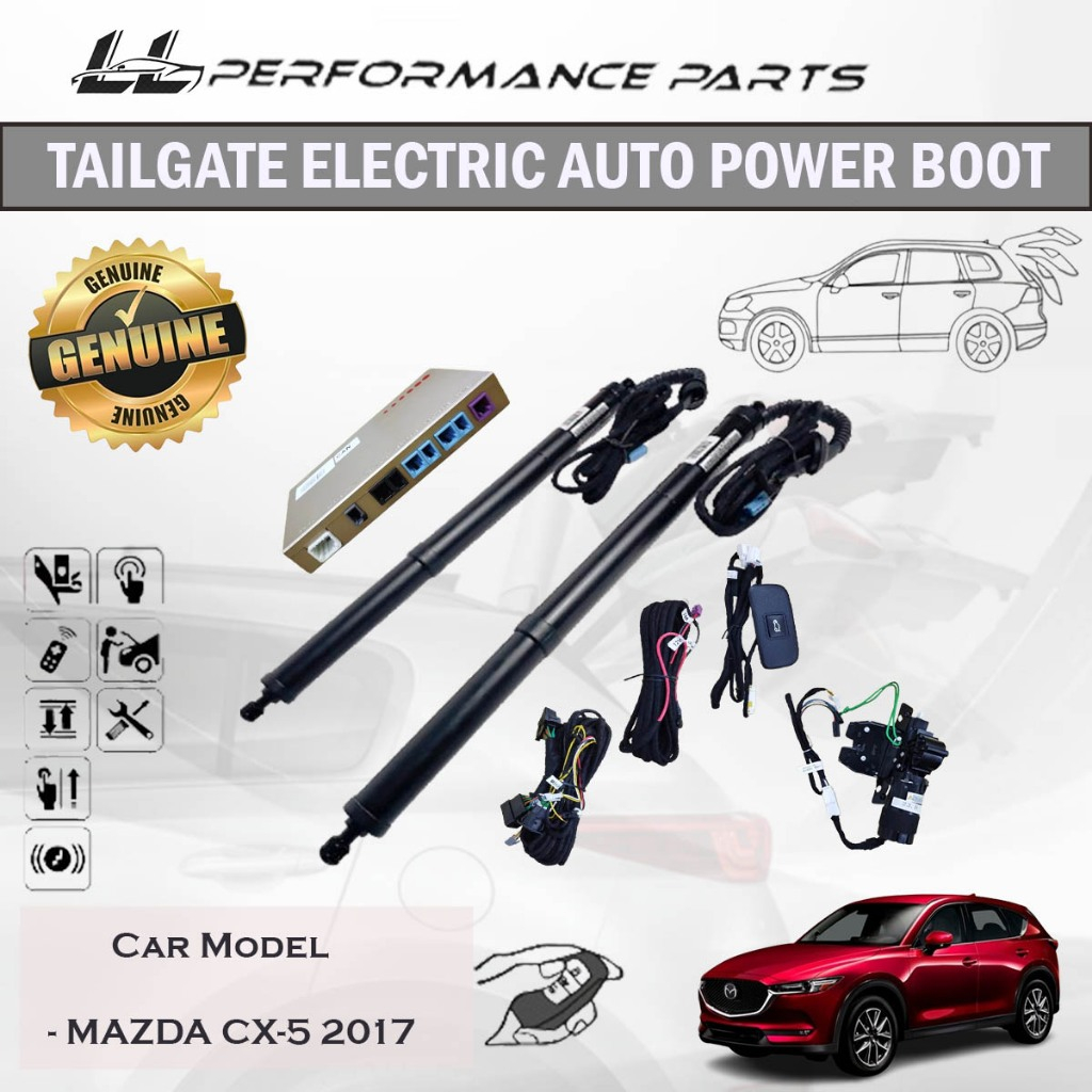 Madza CX5 CX-5 2017 Plug &Play Electric Auto Tailgate Power Boot Soft Close Switch Foot Sensor ...