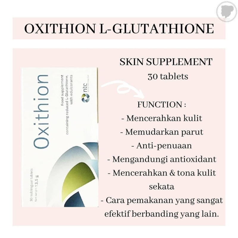 OXITHION SUPPLEMENT FOR SKIN | Shopee Malaysia