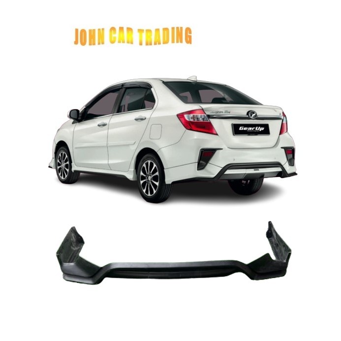 Ready Stock Perodua Bezza 2020 Gear Up PU Rear Skirt BodyKit Bezza ...