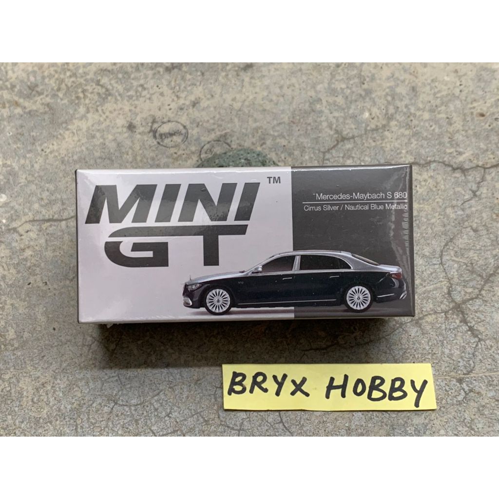 TSM Models Mini GT Mercedes Maybach S680 #MGT00516-R Cirrus Silver ...