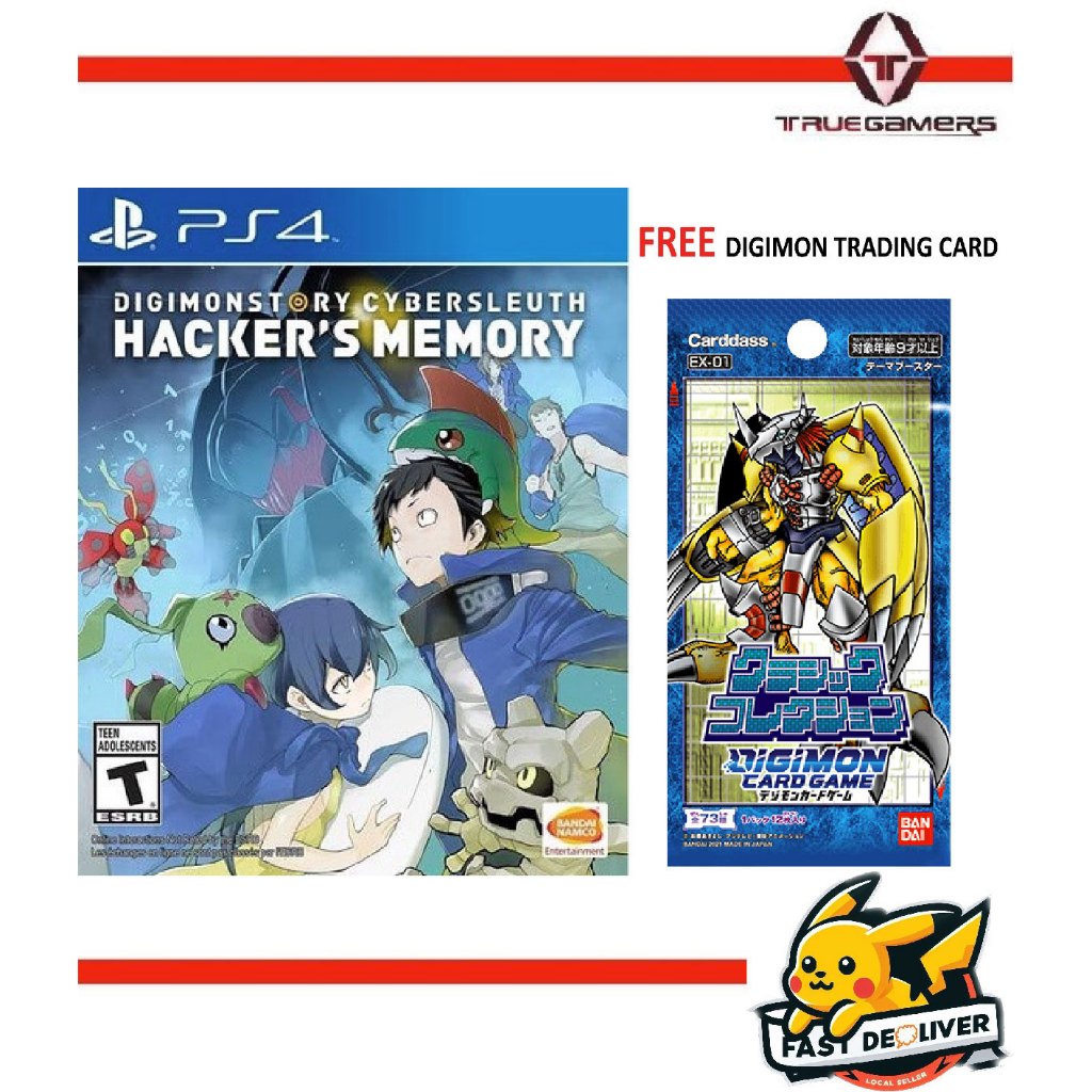 PS4 Digimon Story Cyber Sleuth Hacker Memory - English Version | Shopee ...