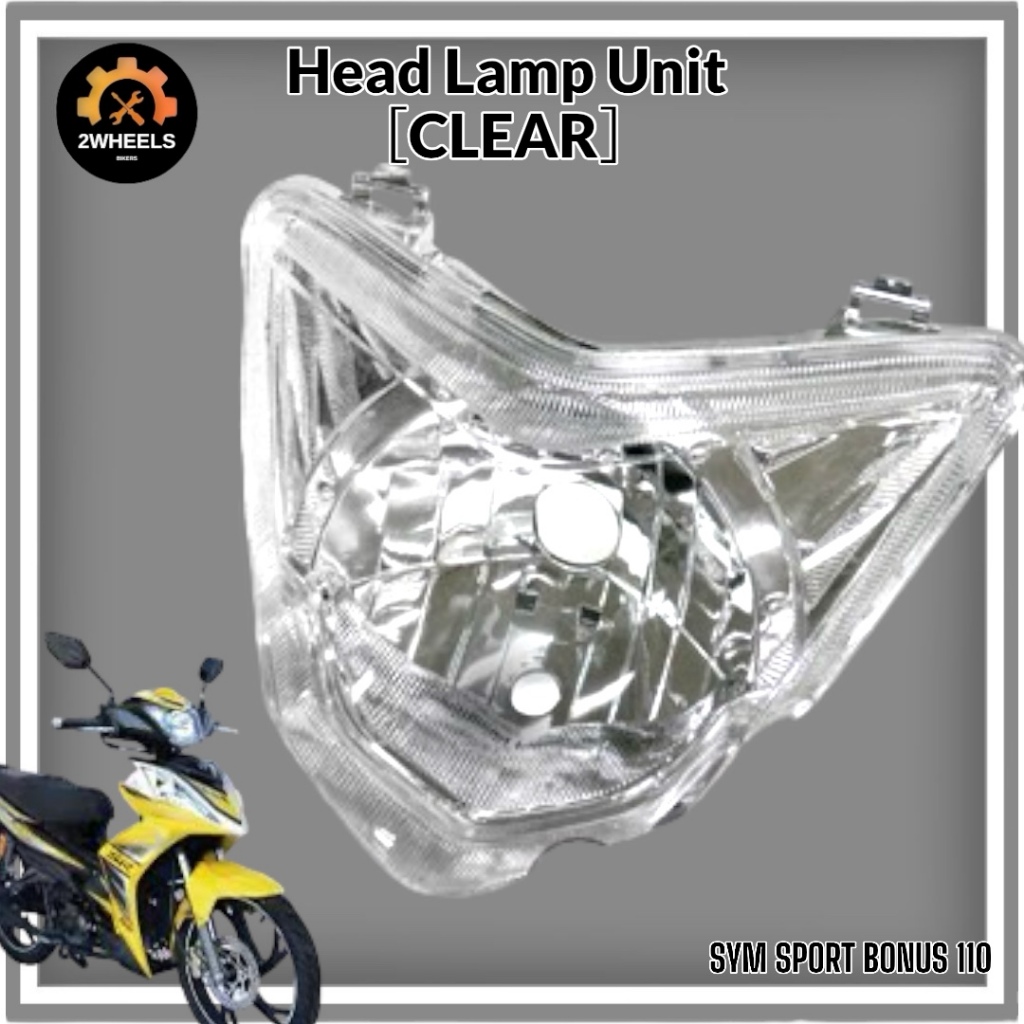 SYM SPORT BONUS 110 HEAD LAMP UNIT | Shopee Malaysia