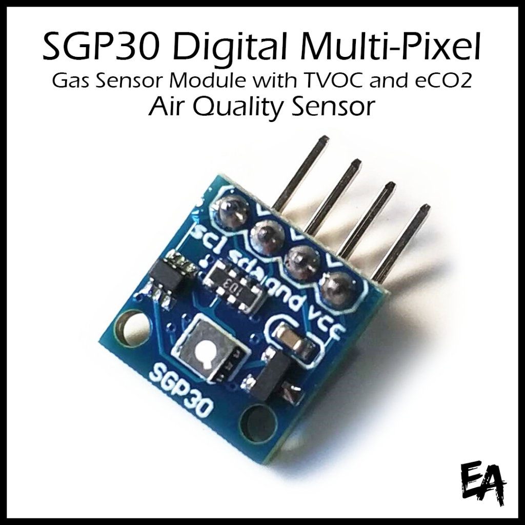 SGP30 Digital Multi-Pixel Gas Sensor Module with TVOC and eCO2 | Shopee ...