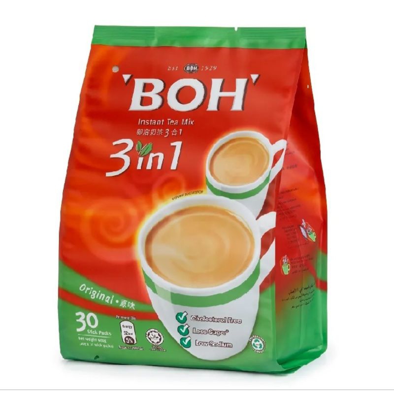 BOH 3 in 1 Instant Tea Mix - Original (30's) | Shopee Malaysia