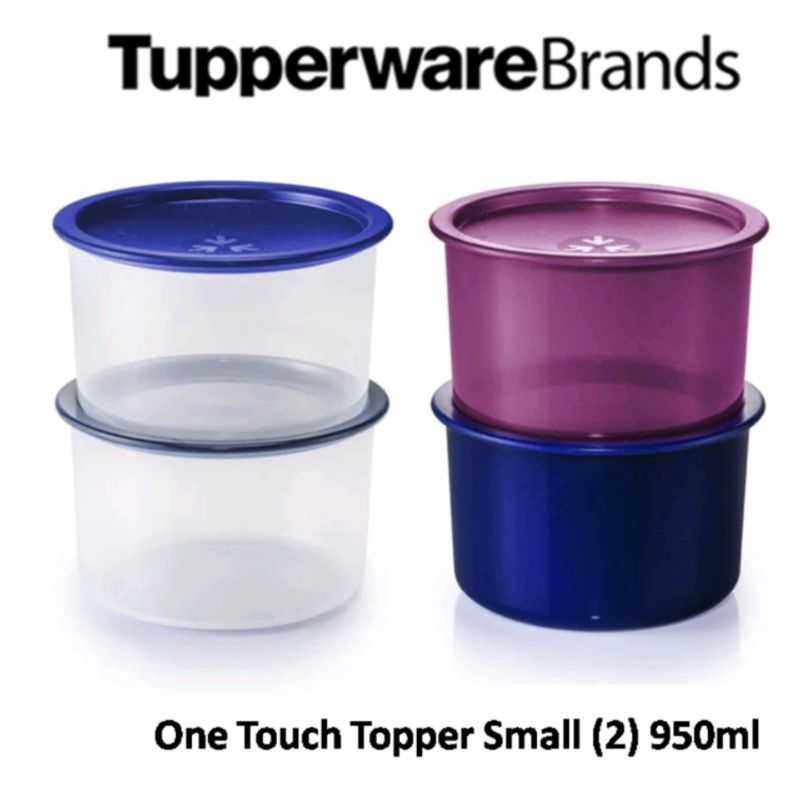 Tupperware One Touch Topper Small (2) 950ml | Shopee Malaysia
