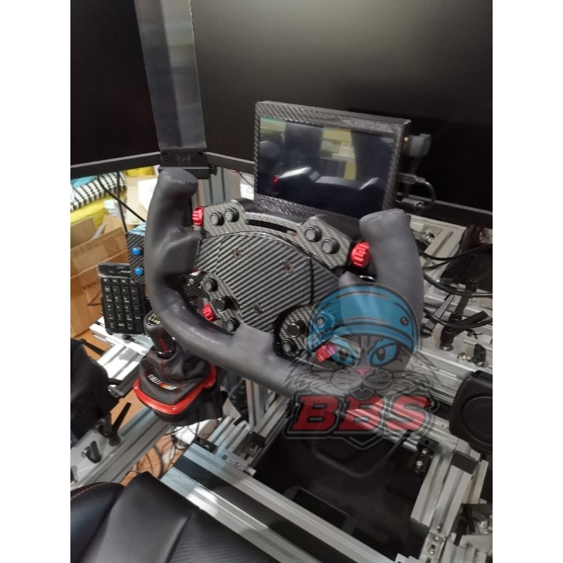 Open Style/GT Leather Steering Wheel for Sim Racing (Simagic GT Pro ...