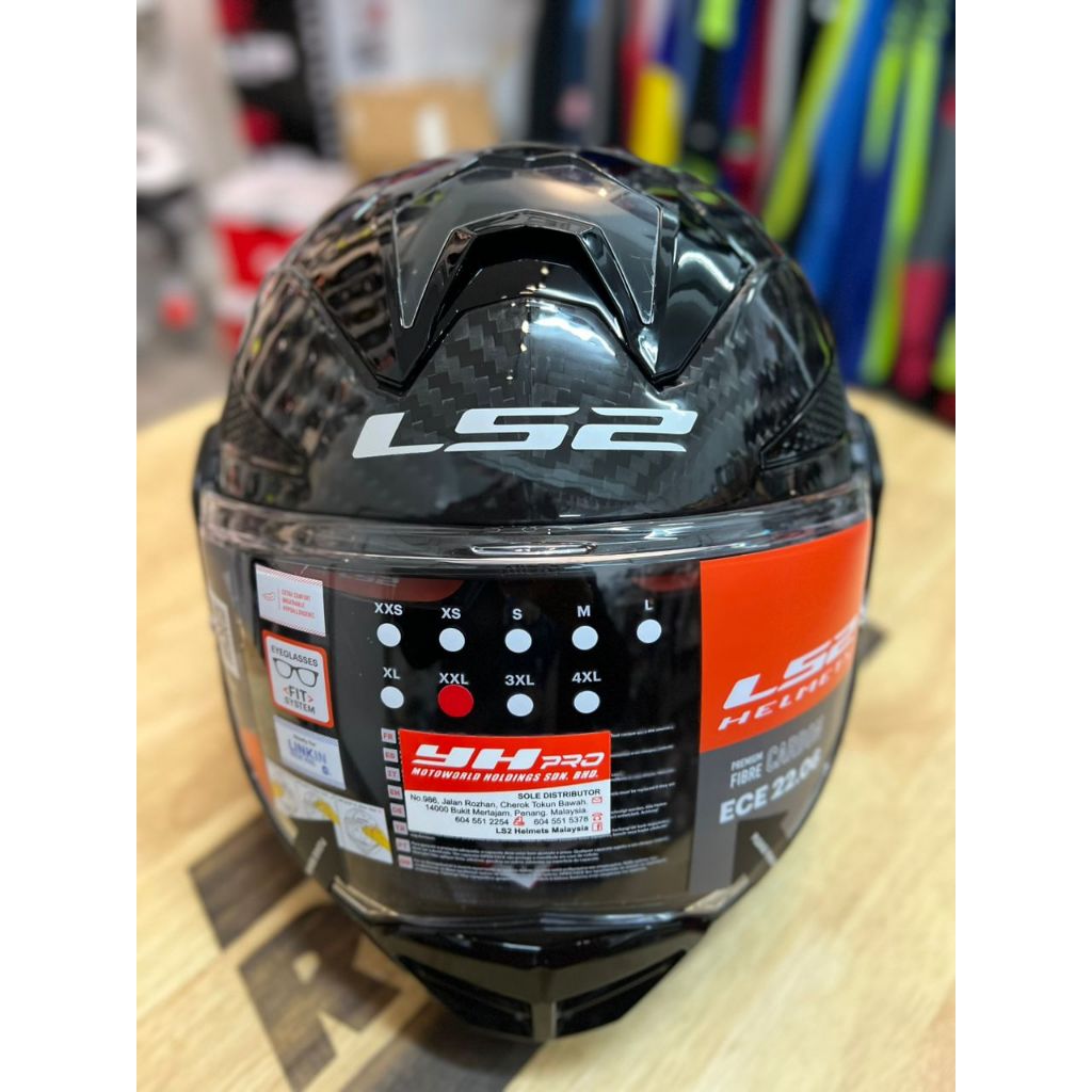 LS2 MODULAR FF901 ADVANT X SOLID CARBON | Shopee Malaysia