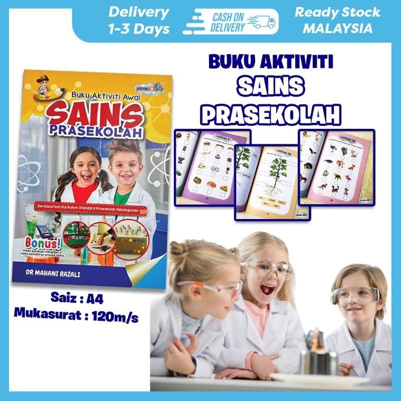 Buku Aktiviti Awal Sains Prasekolah | Shopee Malaysia