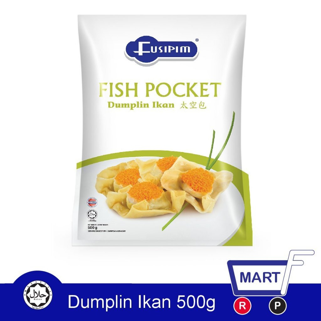 FUSIPIM Fish Pocket 500g (Dumplin Ikan) | Shopee Malaysia