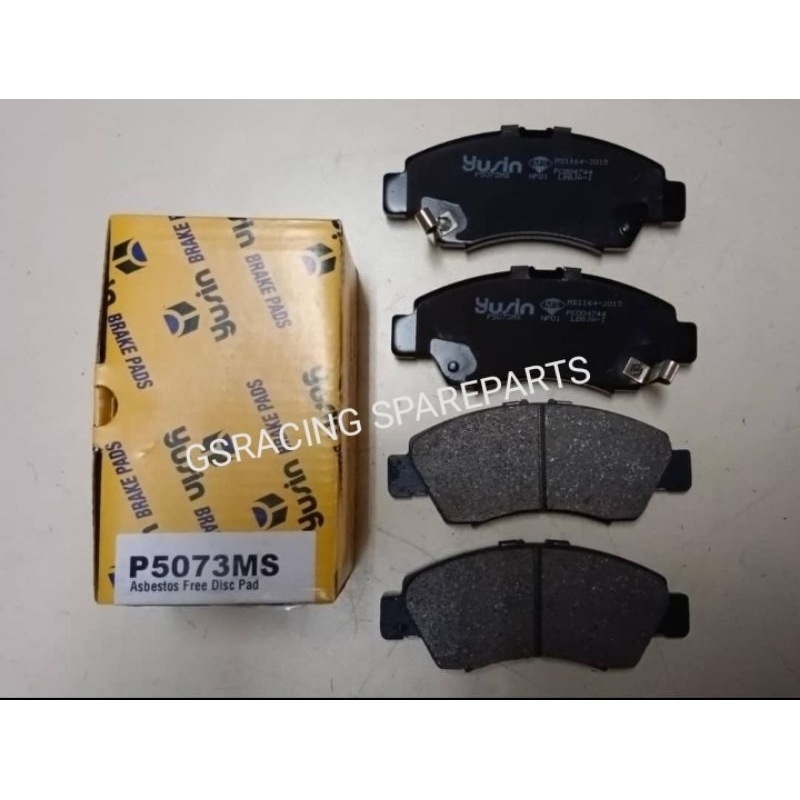 HONDA CIVIC SO4 SR4 / JAZZ SAA / CITY SEL FRONT DISC PAD BRAKE PAD ...