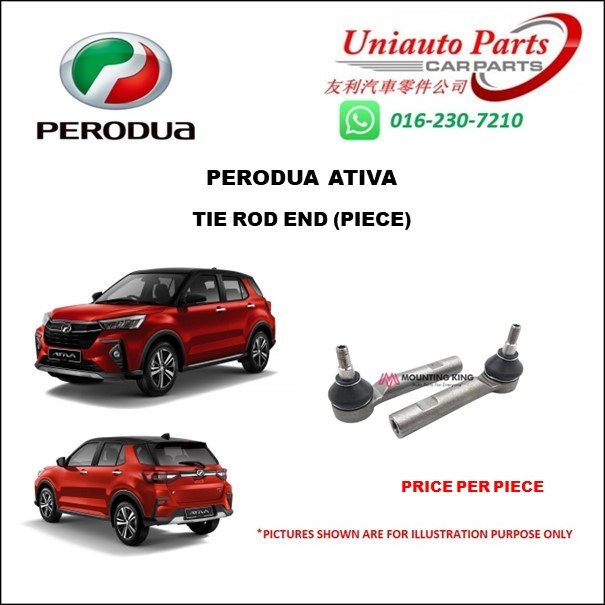 PERODUA ATIVA TIE ROD END (PIECE) | Shopee Malaysia