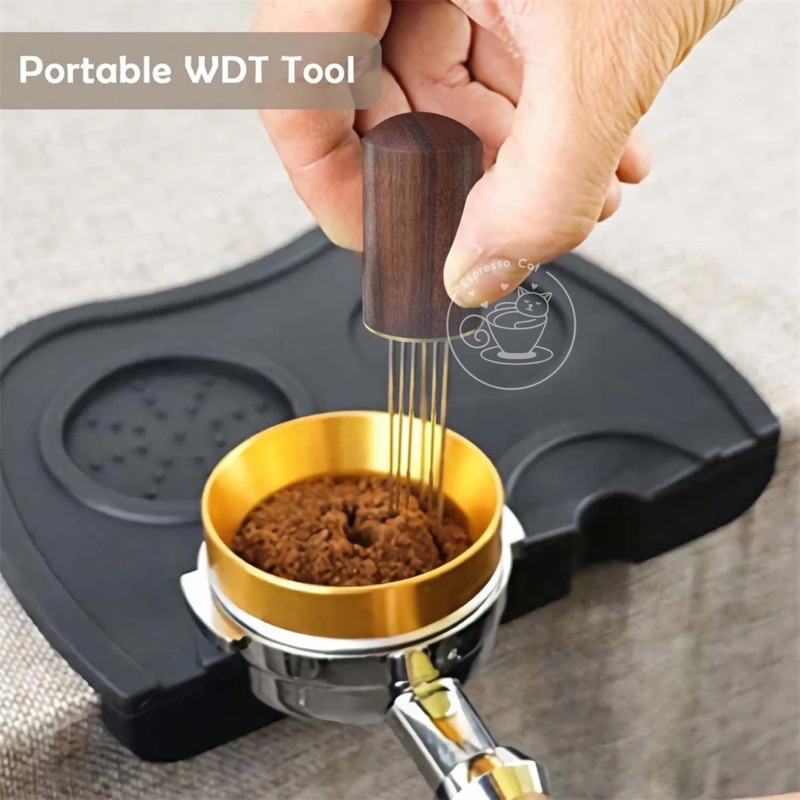 Stainless Steel Espresso Powder Stirrer Distributor Leveler WDT Tools ...