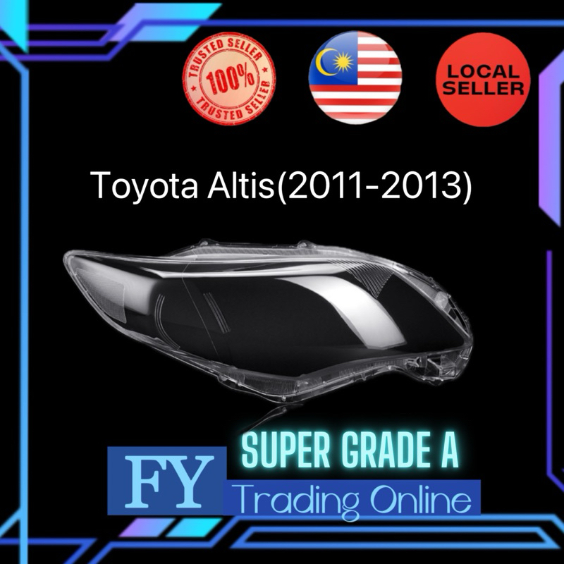 Toyota Altis Headlamp Cover(2011-2013) | Shopee Malaysia
