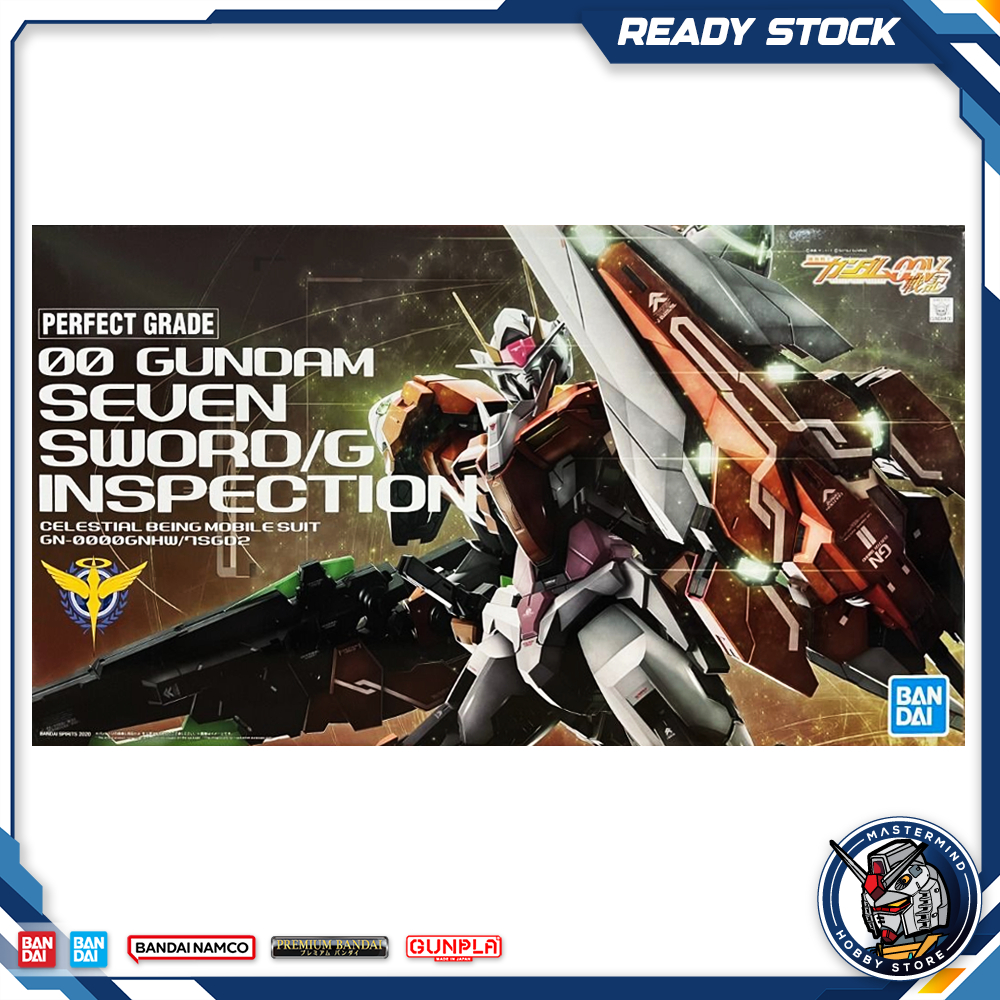 (Ready Stock) PG 1/60 Gundam 00 V Seven Sword/G Inspection | P-Bandai ...