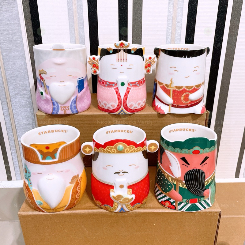 🇹🇼 Starbucks Taiwan Beigang Exclusive God Mug • 台湾星巴克北港限定神明祈愿马克杯 ...