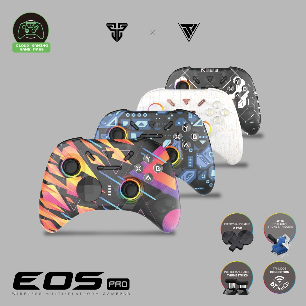 Fantech WGP15 EOS Pro Gamepad Wireless Multi-Platform Hall-Effect Game ...