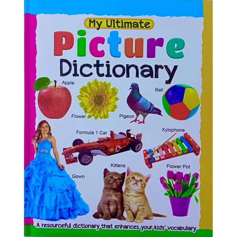 My Ultimate Picture Dictionary Vocabulary Pictures Book for Children ...