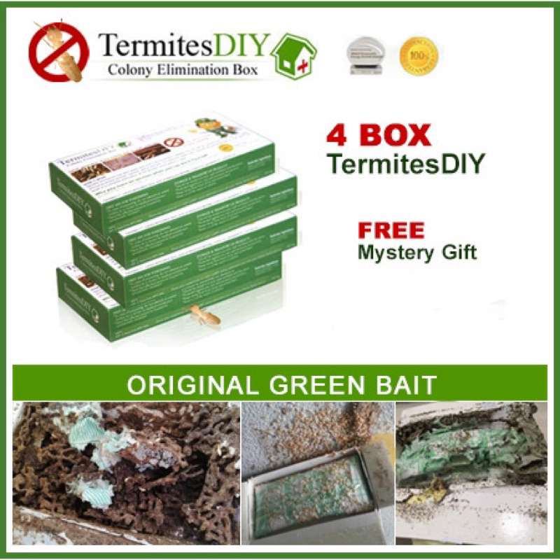 Termite Original Termites DIY ( green bait ) Termite Baiting system ...