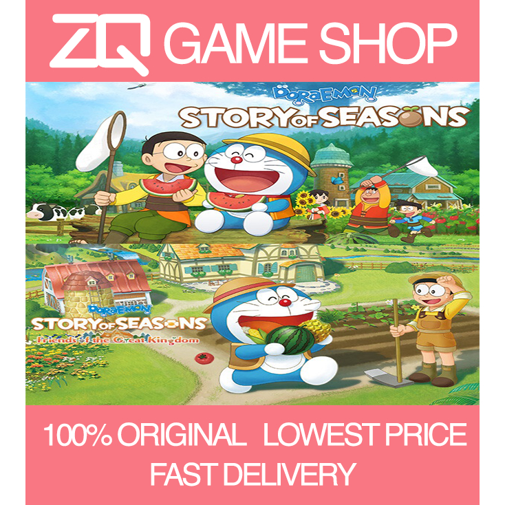 DORAEMON STORY OF SEASONS 1 + 2 Friends of the Great Kingdom Deluxe ...