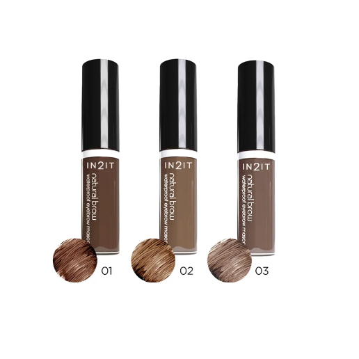 (New Stock) IN2IT Natural Brow Waterproof Eyebrow Mascara 6g (NBM ...
