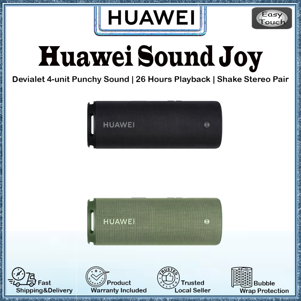 HUAWEI Sound Joy Bluetooth Speaker | Devialet 4-unit Punchy Sound | 26 ...
