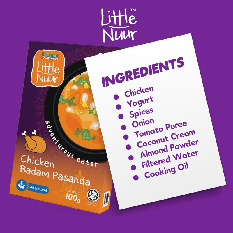 💚 Chicken Badam Pasanda Eatalian Express Little Nuur Instant Indian ...